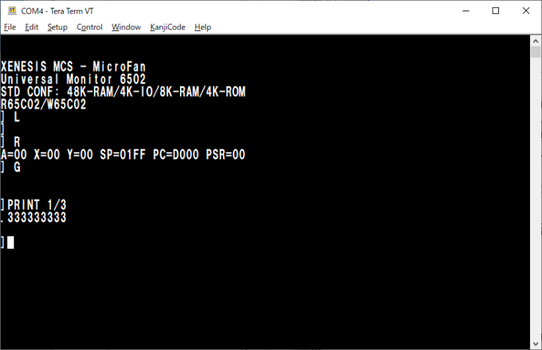 APPLE II BASIC – XENESIS